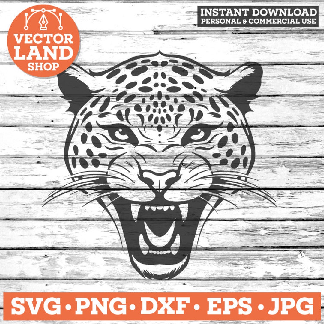 Jaguar Svg Jaguars Svg Jaguar Png Mascot School Mascot - Etsy