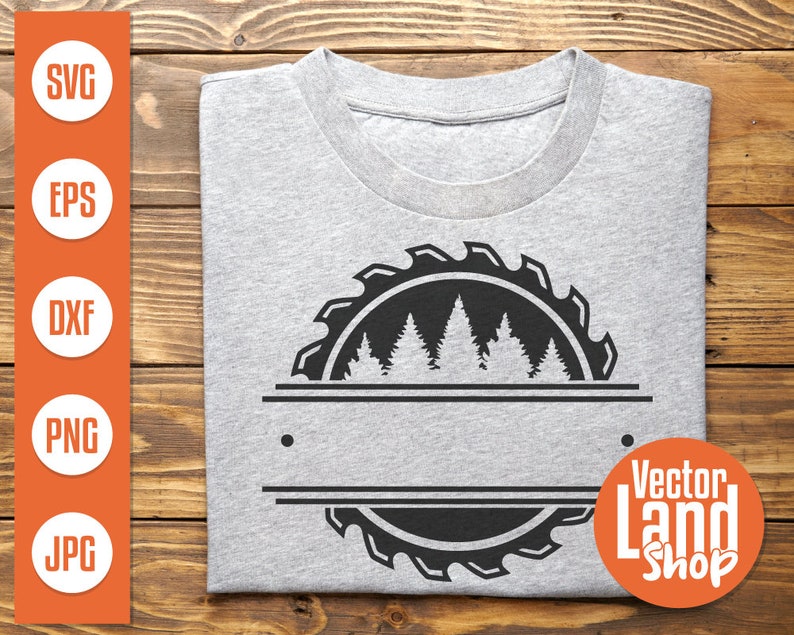 Saw Svg Wood Working SVG Pine Trees Svg Blade Svg - Etsy