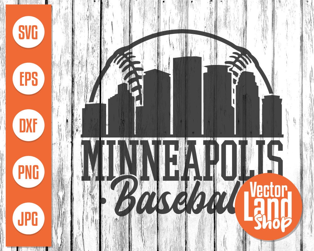 Minneapolis Baseball Svg Minneapolis Svg Baseball Team Logo - Etsy