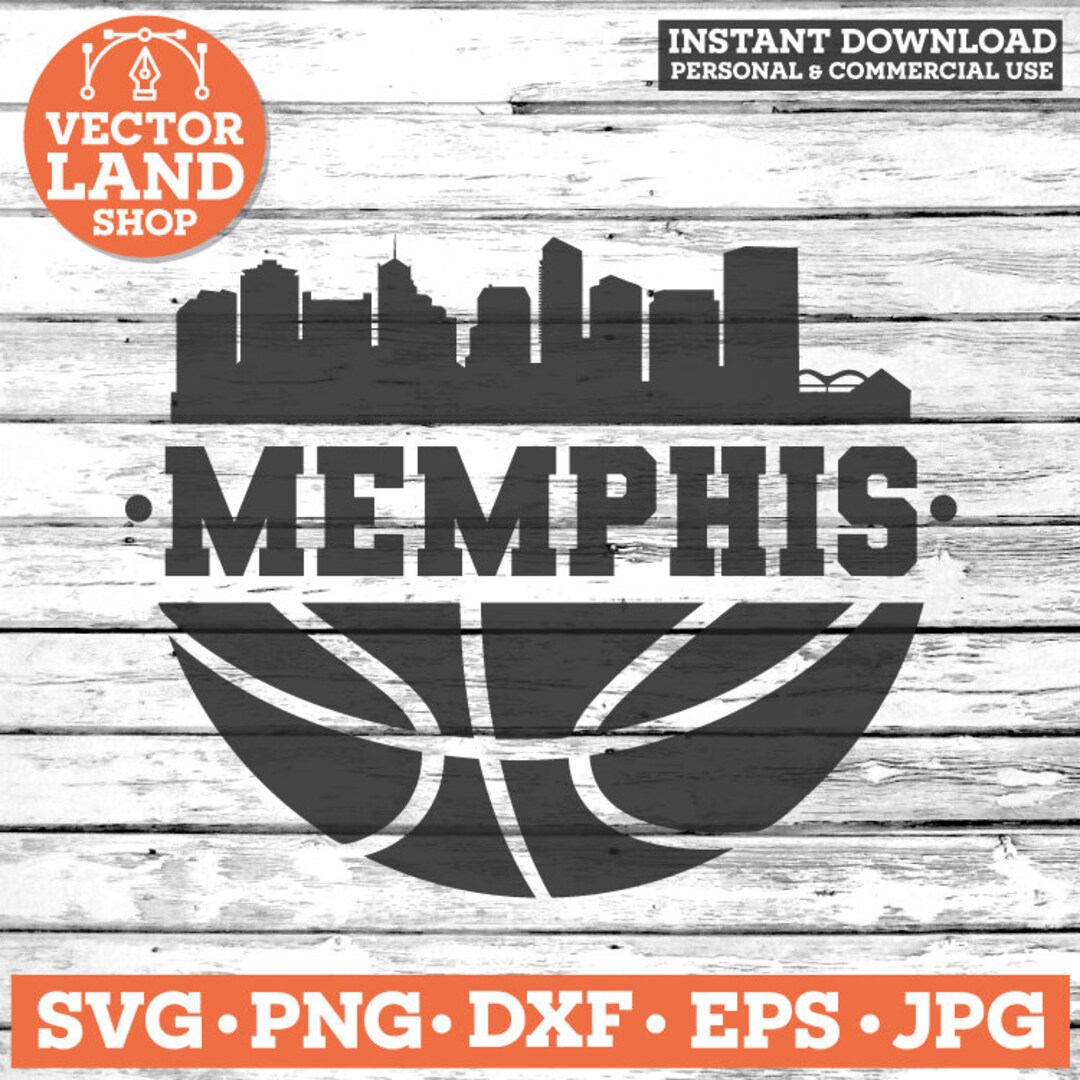 Memphis Basketball Svg, Memphis Svg, Basketball Team Logo, Memphis Svg ...