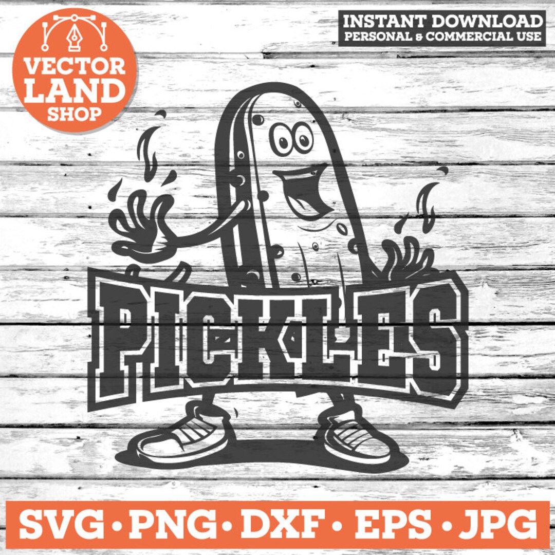 Pickles Svg, Pickle Svg, Pickles Png, School Mascot, Pickles Clipart ...