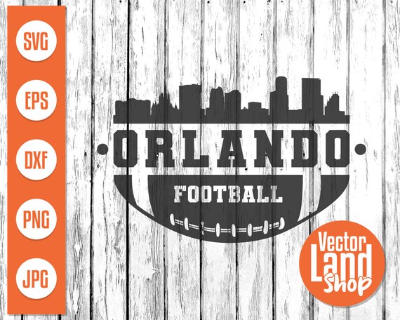 Orlando Football Svg Orlando Svg Football Team Logo | Etsy