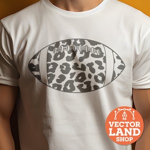 Leopard Football Svg, Leopard Print Svg, Cheetah Print Svg, Cheetah ...