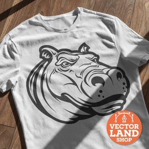 Hippopotamus Svg, Hippo Svg, Hippopotamus Png, School Mascot, College ...