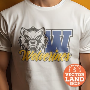 Wolverines Svg, Wolverine Svg, Wolverine Png, Mascot Svg, Team Svg ...