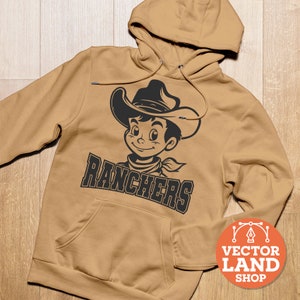 Ranchers Svg, Mascot Team Svg, Team Logo, Mascot Svg, Ranchers Png ...