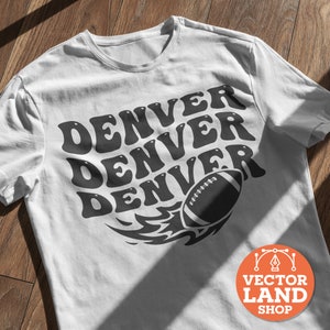 Denver Football Svg, Denver Svg, Football Team Logo, American Football ...
