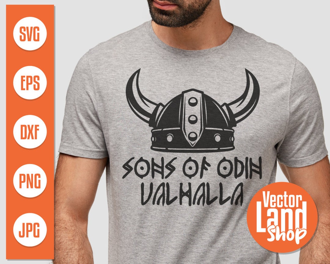 Sons of Odin Svg Viking Svg Valhalla Svg Nordic Warrior - Etsy Hong Kong