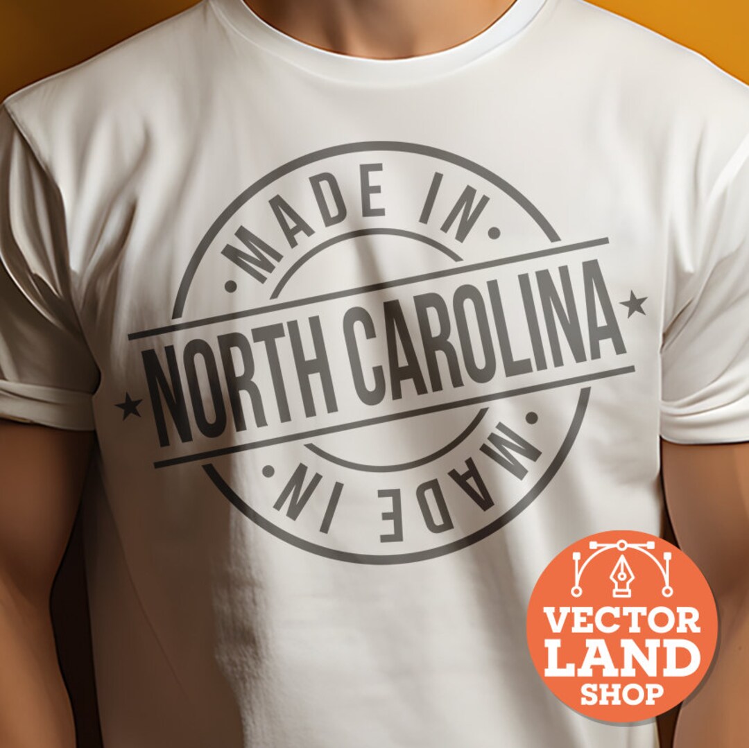 Made in North Carolina Svg, North Carolina Svg, United States Svg ...
