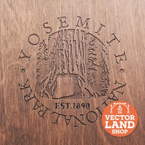 Yosemite Svg, National Park Svg, California Svg, Sierra Nevada Svg ...