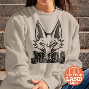 Jackals Svg, Mascot Team Svg, Team Logo, Mascot Svg, Jackals Png ...