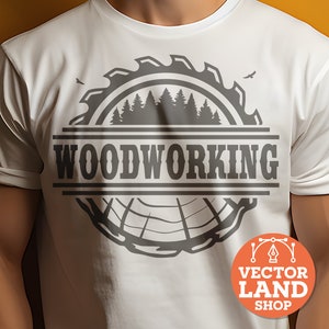 Saw Svg, Forest Tree SVG, Pine Trees Svg, Blade Svg, Woodworking Logo ...