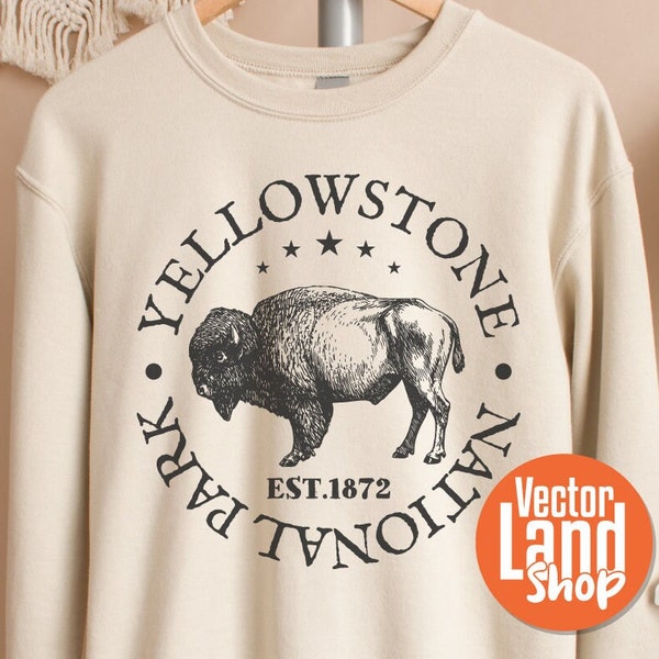 Yellowstone Sign - Etsy