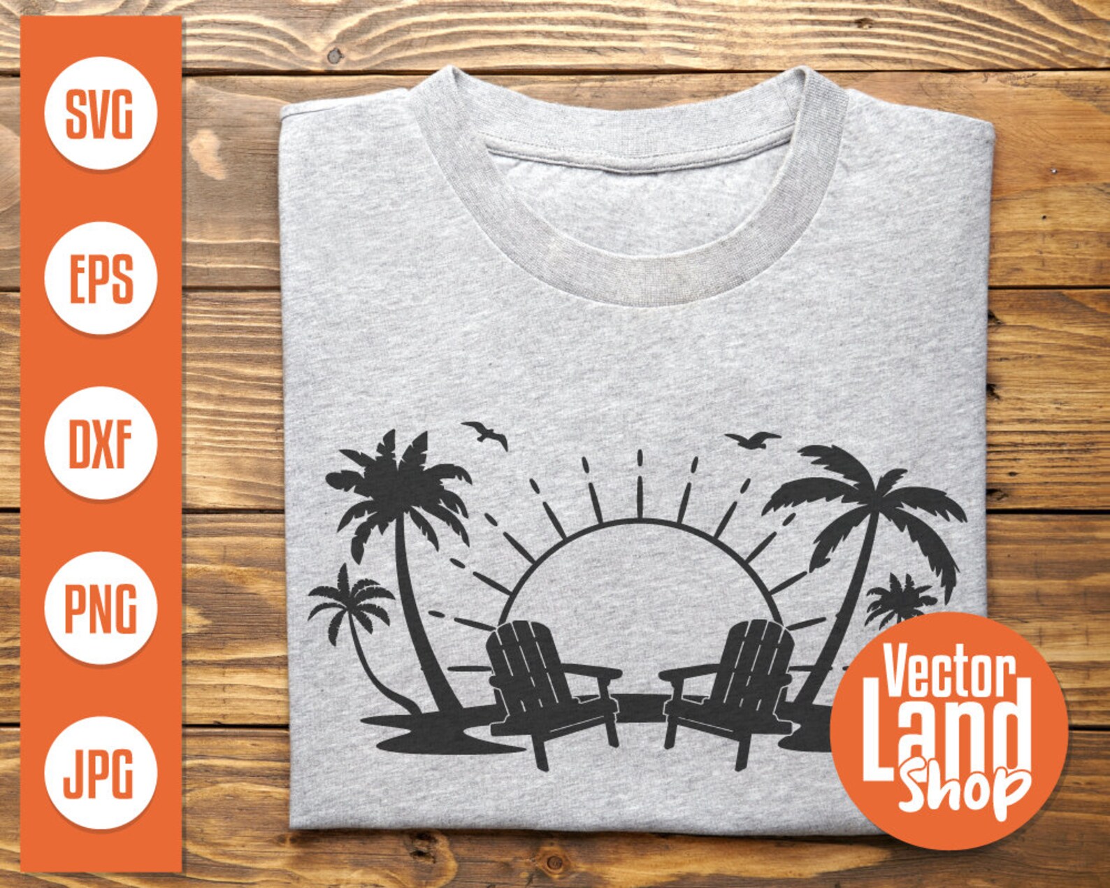 Palm Tree Svg Beach Svg Beach Vibes Svg Summer Svg - Etsy