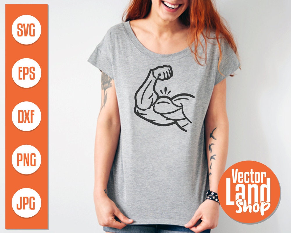 Biceps Svg Muscle Svg Biceps Muscle Svg Fitness Svg Gym - Etsy
