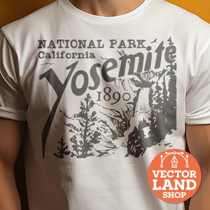 Yosemite Svg, National Park Svg, California Svg, Outdoors Svg, Woodland ...