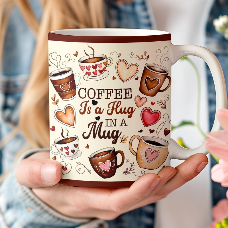 Customize Mug Hug Coffee - Etsy
