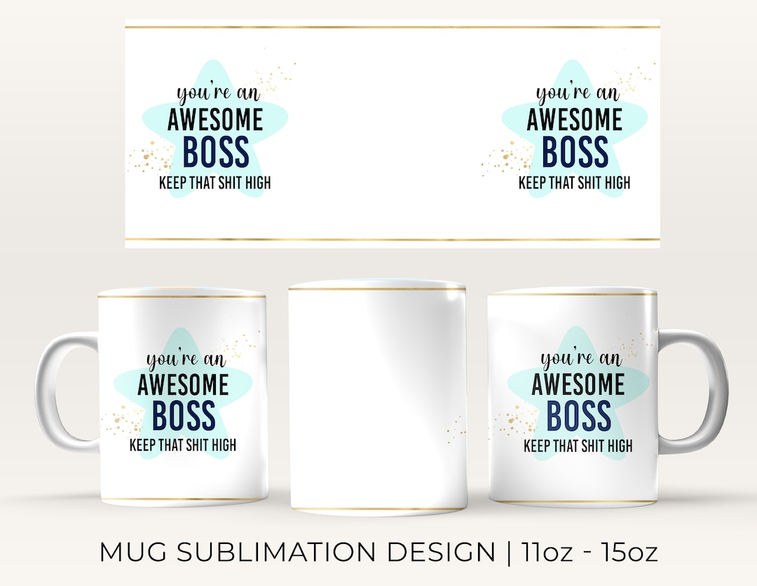 11oz 15oz Mug National Boss Day Gift, Boss Mug, Funny Boss Mug, Gift ...