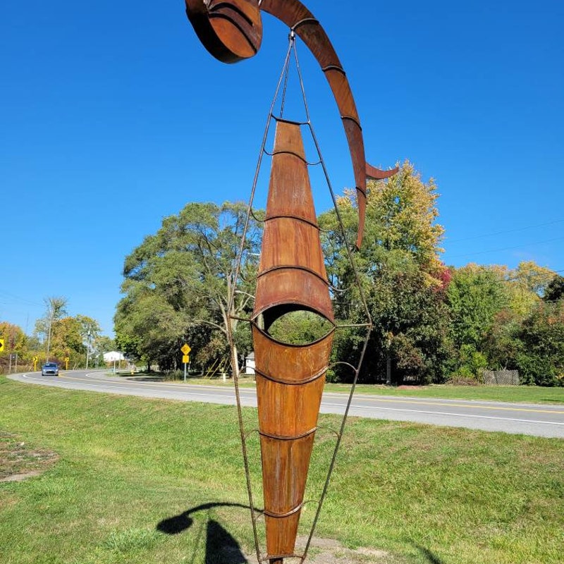 Garden Wind Sculpture - Etsy