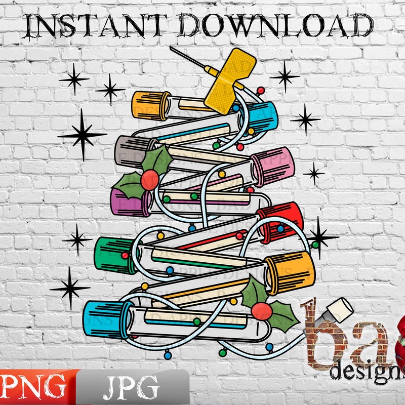 Vial Christmas Tree - Etsy