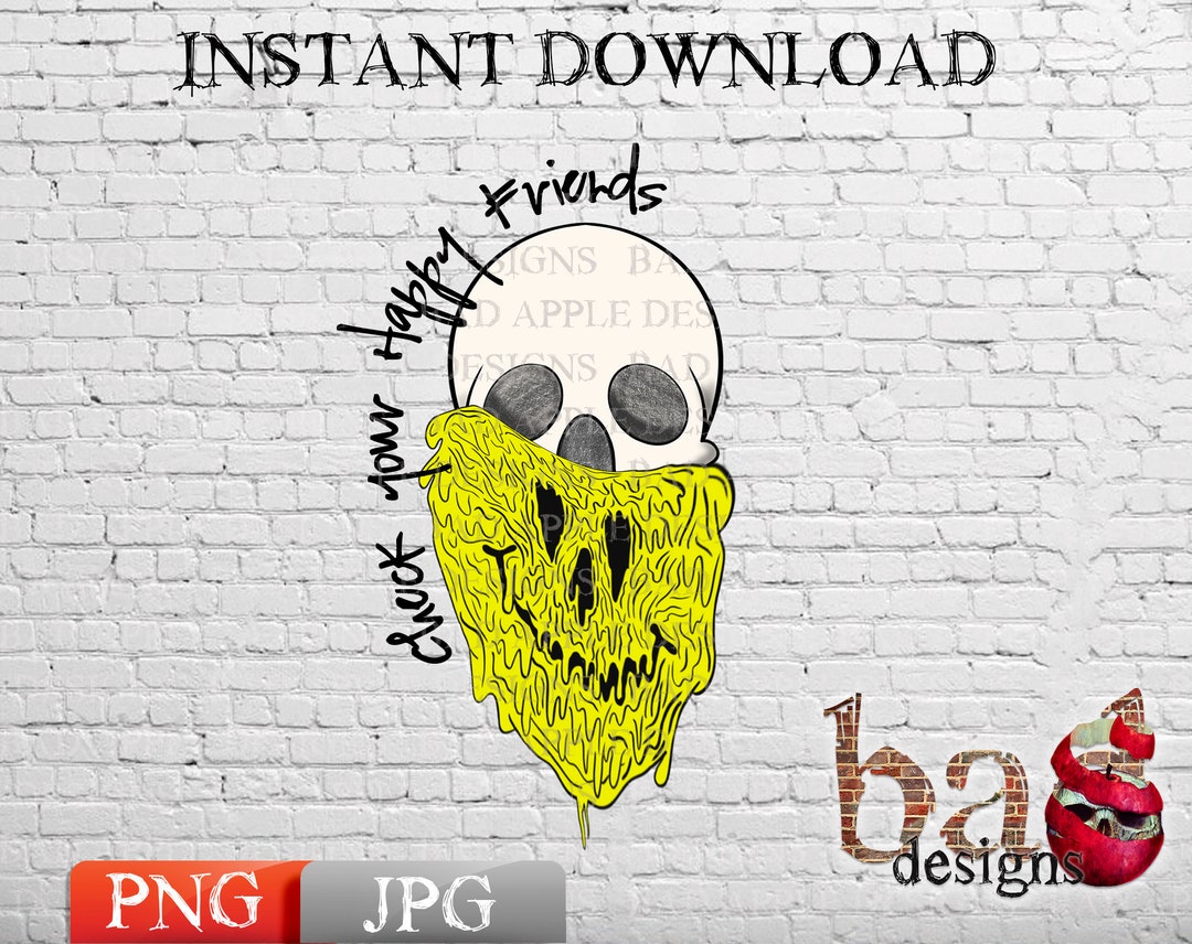 Check Your Happy Friends, Mental Health, Print File, Sublimation, PNG ...