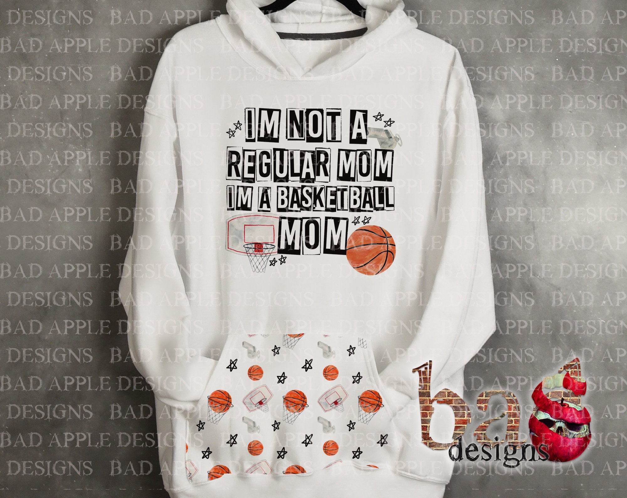 I'm Not a Regular Mom, I'm a Basketball Mom, Hoops, Sports, Shirts, PNG ...