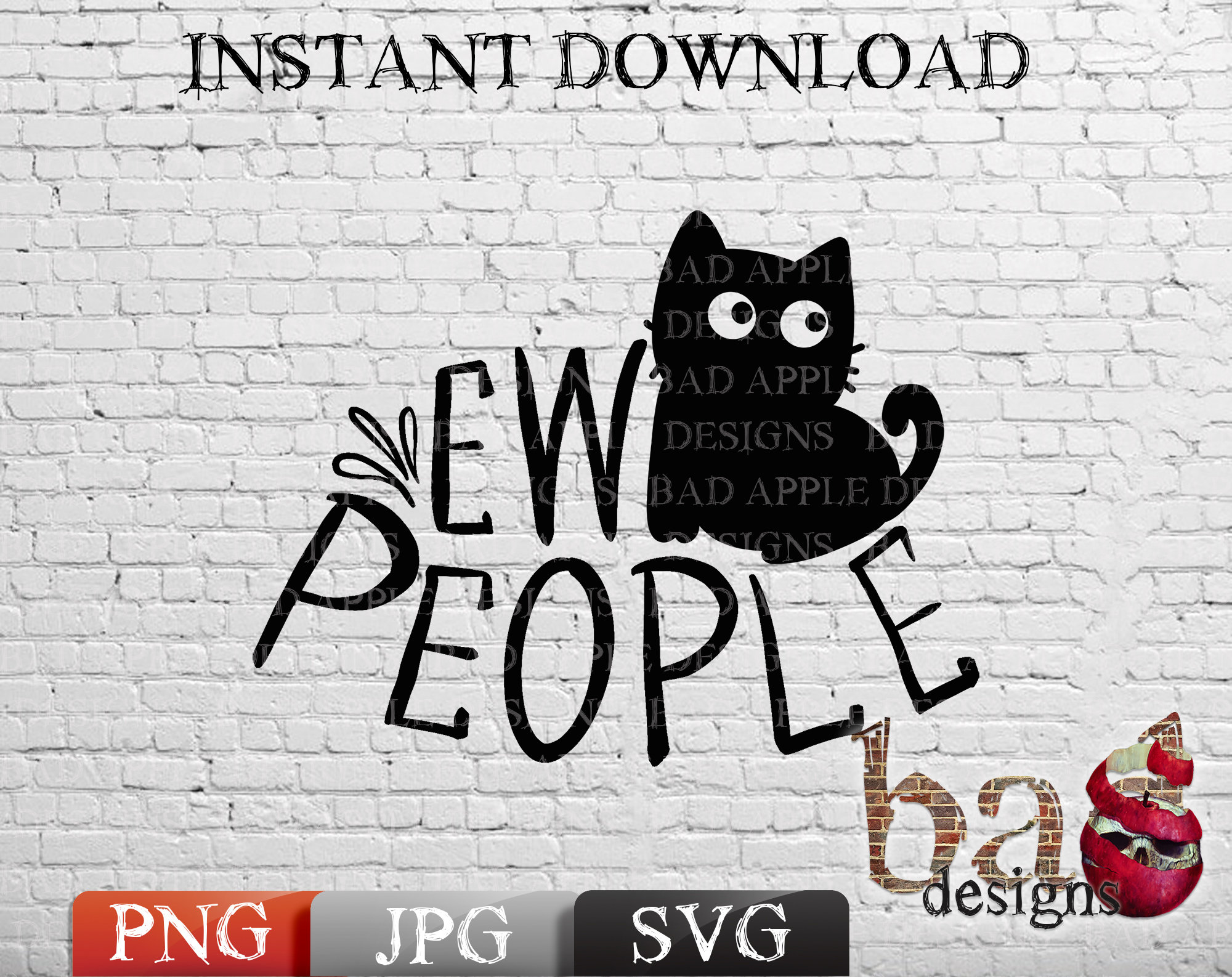 Ew People, Cats, PNG, JPG, SVG, Funny Shirts - Etsy