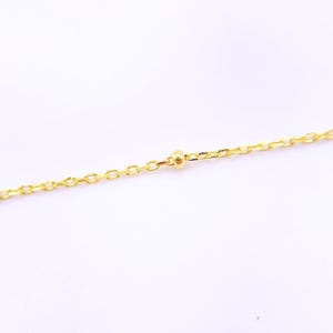Gold Interlocking Paperclip Necklace, Dainty Interlocked Paperclip ...