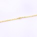 Gold Interlocking Paperclip Necklace, Dainty Interlocked Paperclip ...