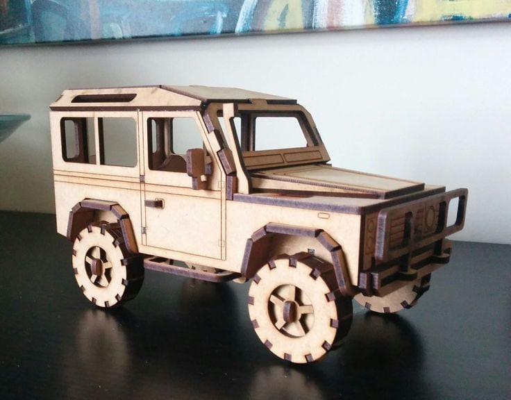 Land Rover Defender Lookalike Dxf, Svg Laser Cut File - Etsy