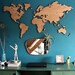 3D World Map Laser Cut File DXF, SVG - Etsy Canada