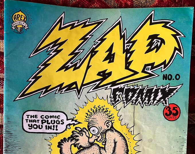 Zap Comix No. 0, October 1967, by R. Crumb - Etsy
