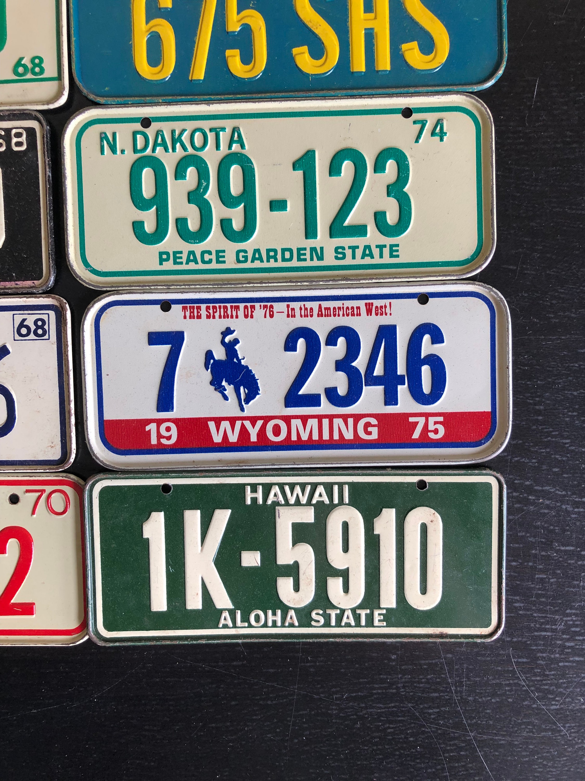 FREE SHIPPING! Mini License Plates From Honeycomb Cereal From 1968 ...