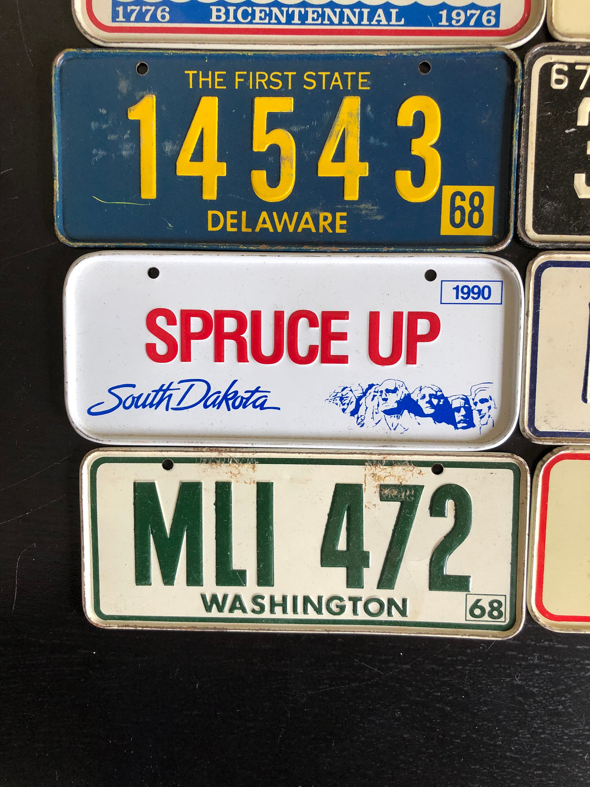 FREE SHIPPING! Mini License Plates From Honeycomb Cereal From 1968 ...