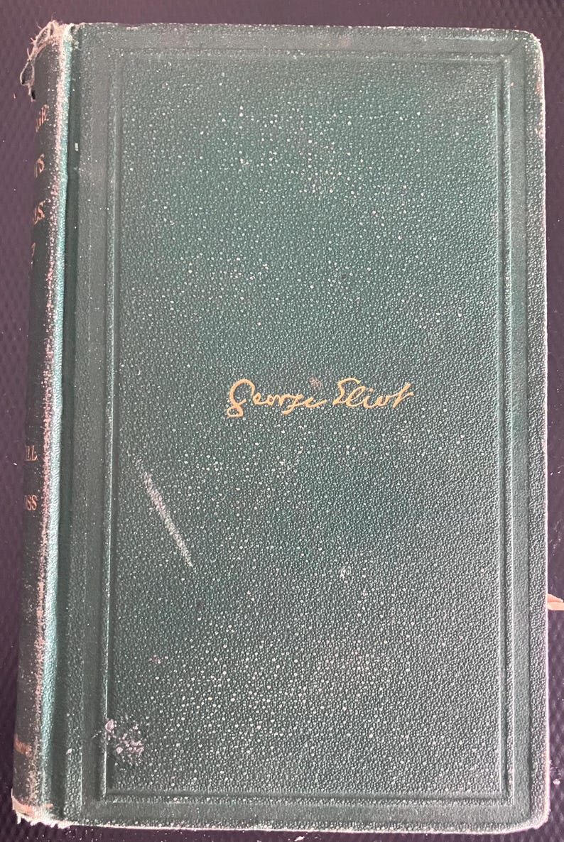 George Eliot: the Mill on the Floss, 1874, Early American Edition GOOD ...