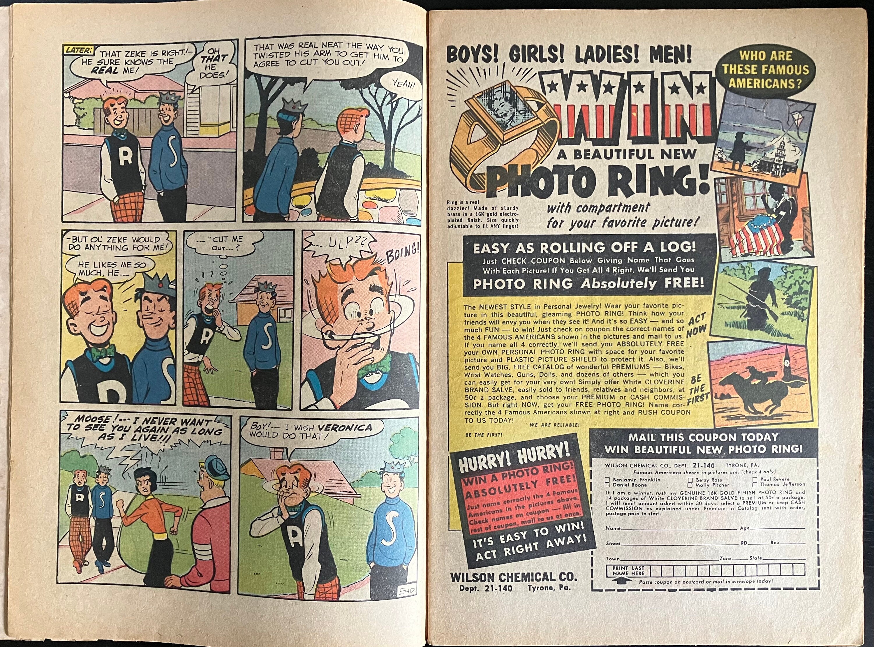 Archie Comics April 1961 No. 118 Silver Age VERY GOOD - Etsy