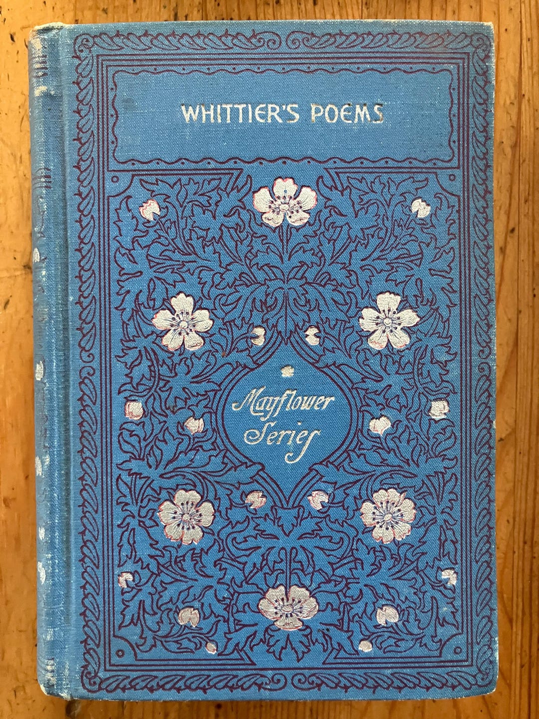 Whittier's Poems--1890s Mayflower Series Edition W - Etsy