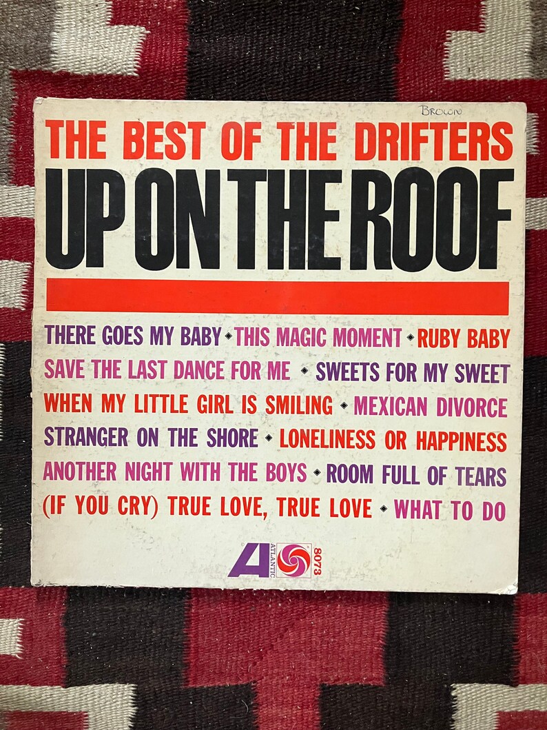 The Best of the Drifters up on the Roof 1962 - Etsy