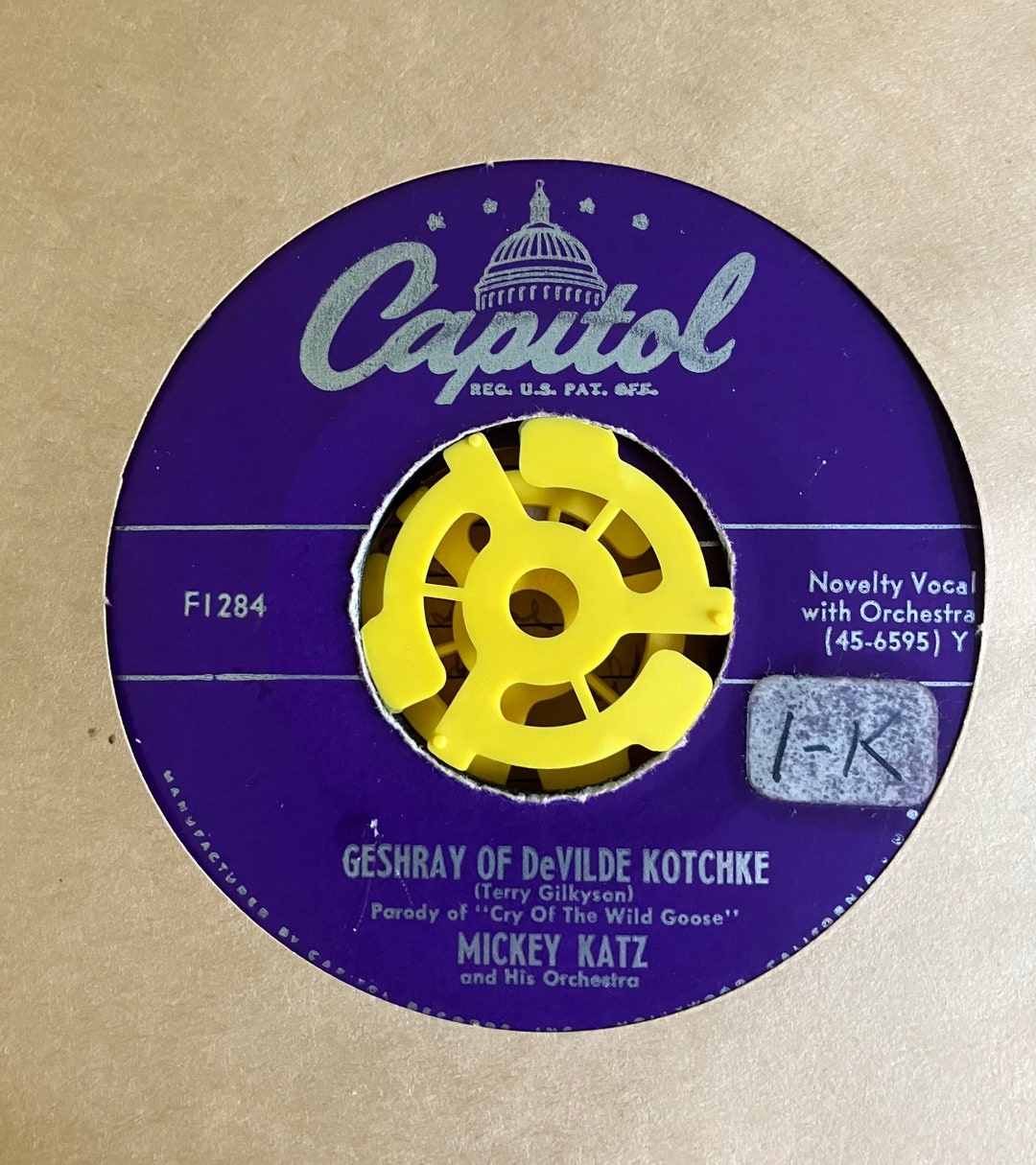 MICKEY KATZ: Four Humorous Yiddish Songs 1950s - Etsy