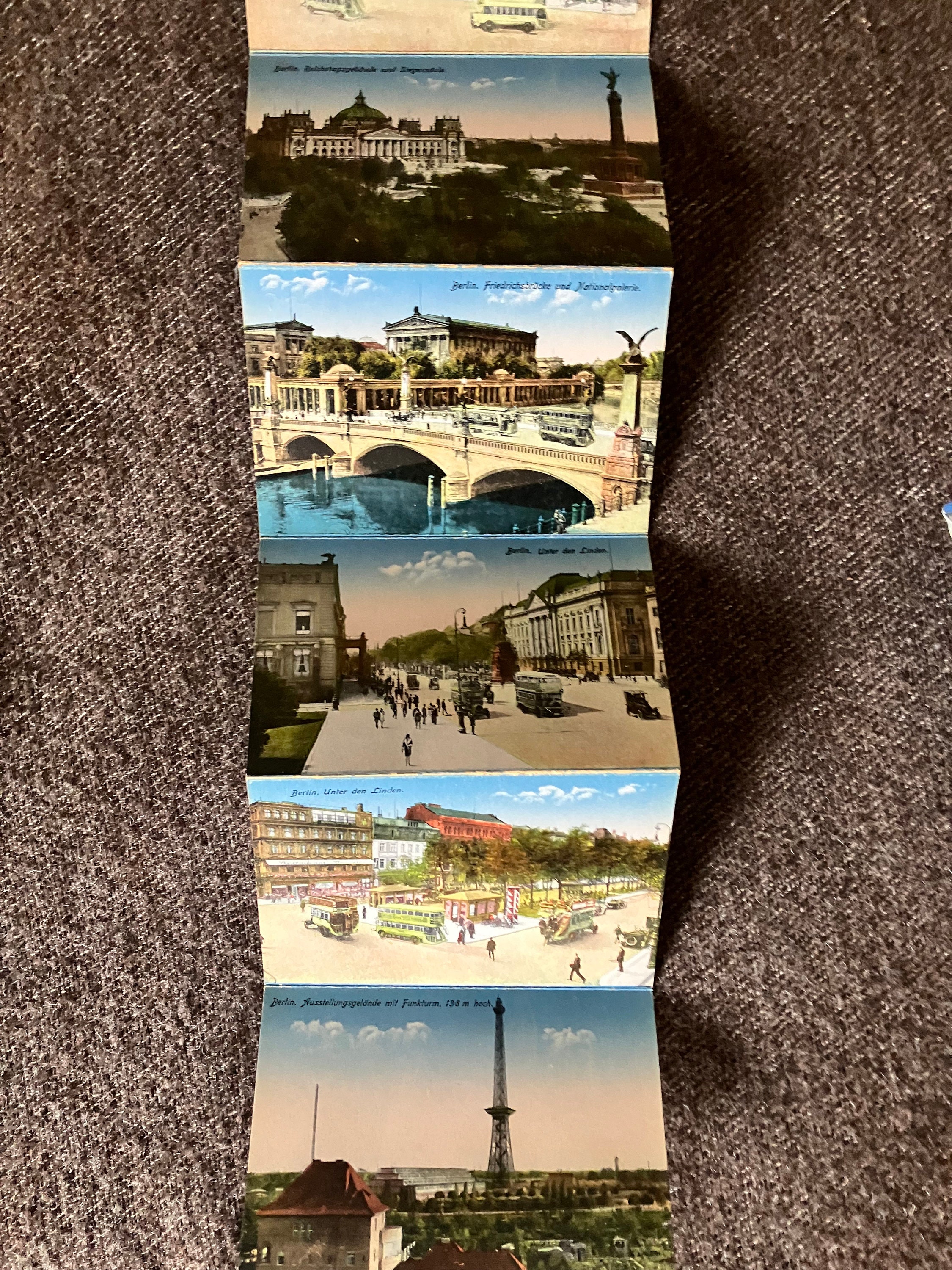 Berlin in 1920s Color Postcard Album - Etsy