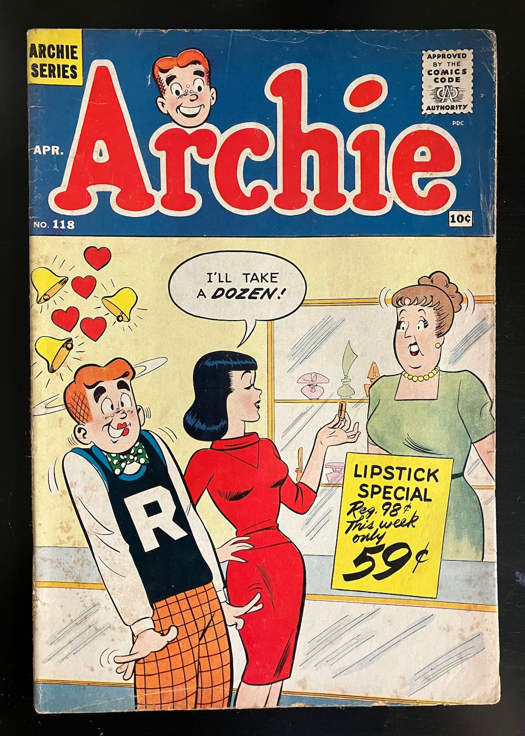 Archie Comics April 1961 No. 118 Silver Age VERY GOOD - Etsy