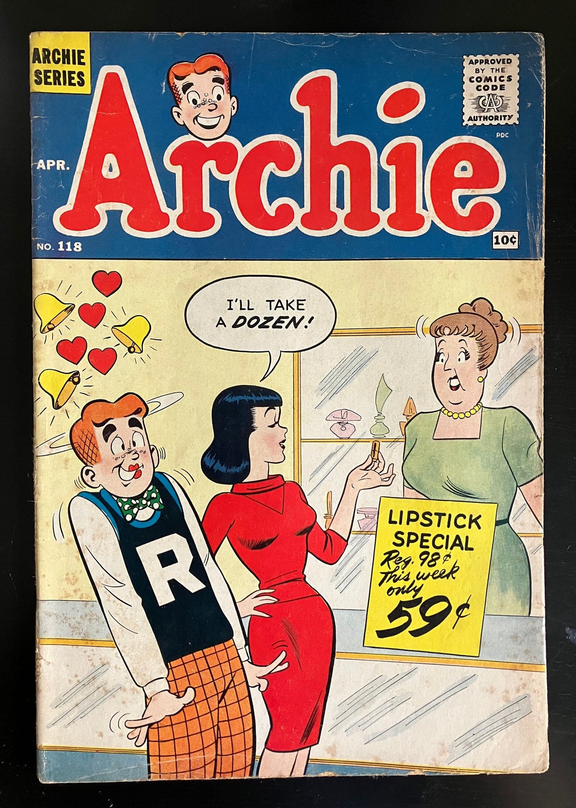 Archie Comics April 1961 No. 118 Silver Age VERY GOOD - Etsy