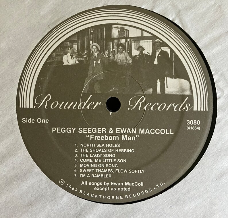 Ewan Maccoll With Peggy Seeger – Freeborn Man, 1983 - Etsy