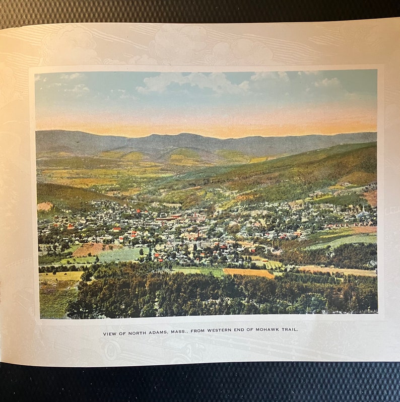 1920s Travel Bookletmohawk Trail Route 2 Massachusetts - Etsy