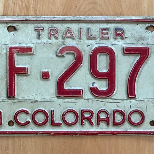Trailer Plate - Etsy