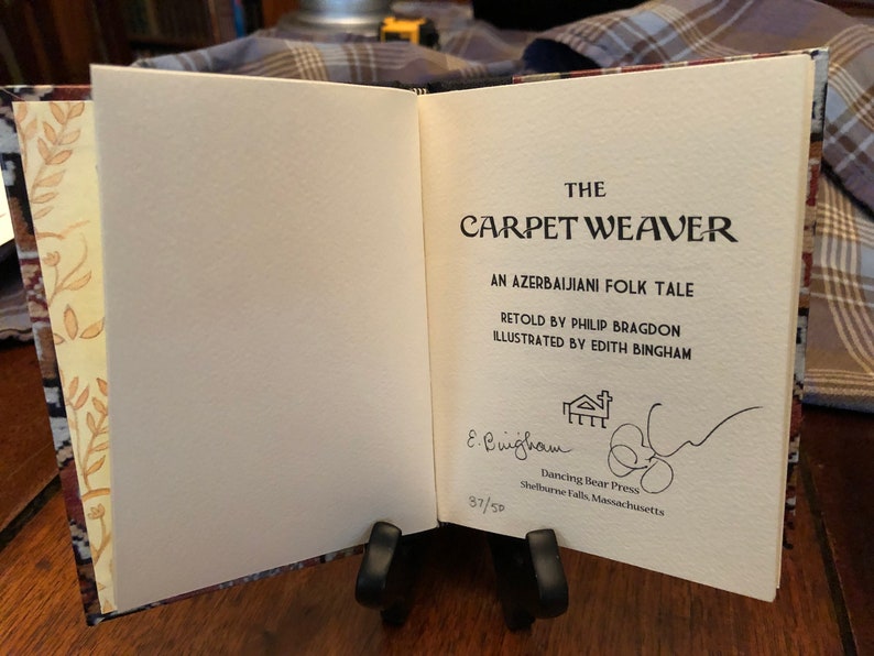 The Carpet Weaver: A Folk Tale From Azerbaijan - Etsy