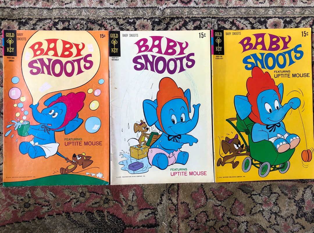 Baby Snoots Nos. 1-3, 1970 and 71 - Etsy