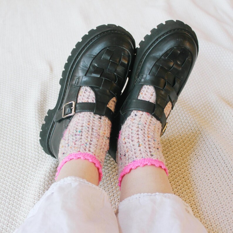 Crochet Lace Socks PDF Pattern Adult Crochet Socks Instant Download - Etsy