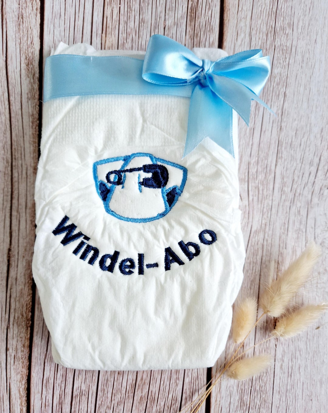 Bestickte Windel Windel-Abo zur Geburt, Geschenk Mädchen Jungen - Etsy.de
