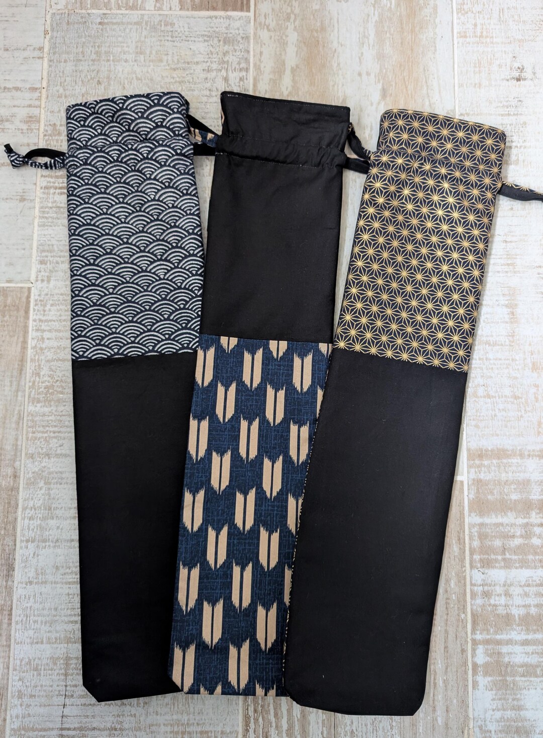 Rectangle, Cotton, Japanese Wagara Design, Bachi, Drum Stick ...
